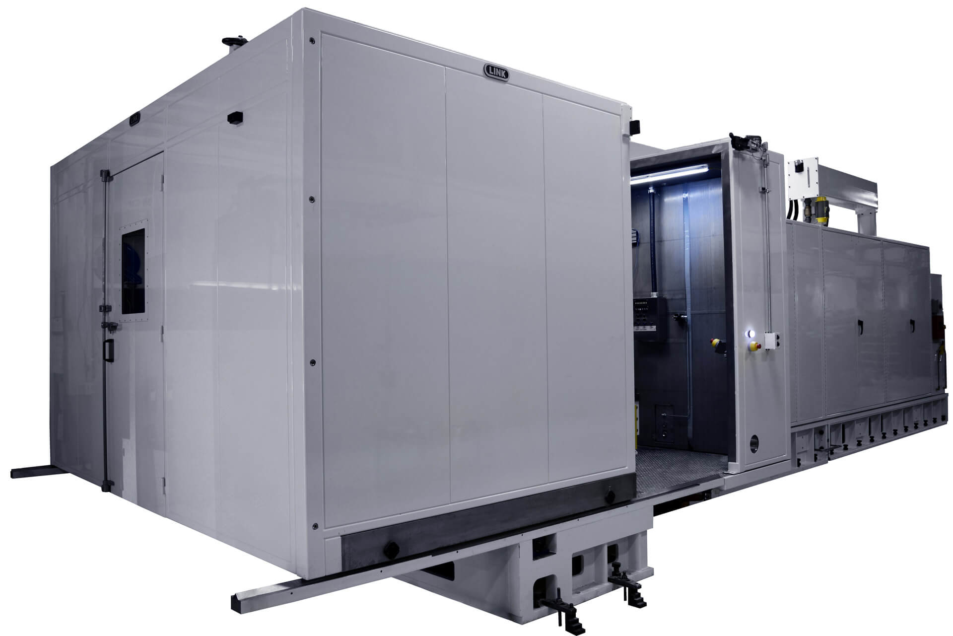 Model 7200 High Speed Rail Brake Dynamometer - Link Engineering Company